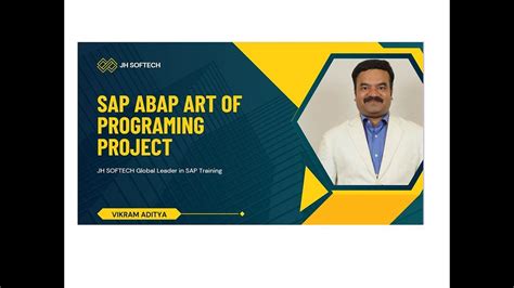 Sap Abap Art Of Programing Project Youtube