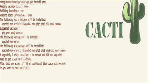 Install And Configure Cacti On Ubuntu Server Youtube