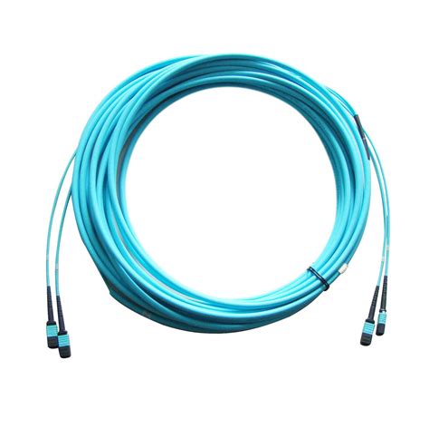 24 Core Mpo Fiber Optic Patch Cord Mpo 24 Core Wolong China Manufacturer Electric Wire