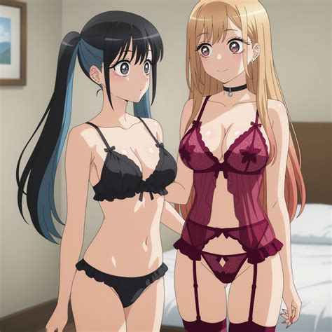 Rule 34 2girls Ai Generated Female Female Only Kitagawa Marin