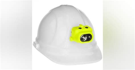 Intrinsically Safe Headlamp With Hard Hat Clip New Equipment Digest