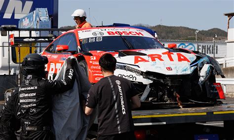 Hondas Otsu Takes Blame For Okayama Qualifying Crash Sportscar365