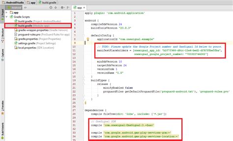 Buildgradle Android Onesignal Import Error Stack Overflow