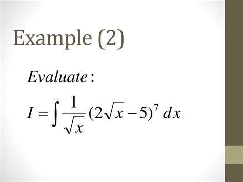 PPT Substitution Rule PowerPoint Presentation Free Download ID