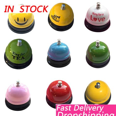 Hotel Counter Desk Bell Ring Metal Reception Resta Vicedeal