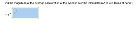 Homework And Exercises Determine Equation Of Average Acceleration Physics Stack Exchange