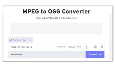 How To Convert MPEG To OGG On PC And Online