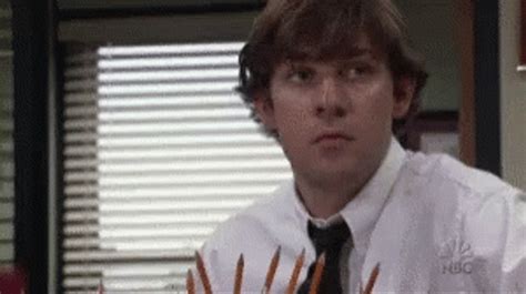 Cross Fingers Jim Halpert 