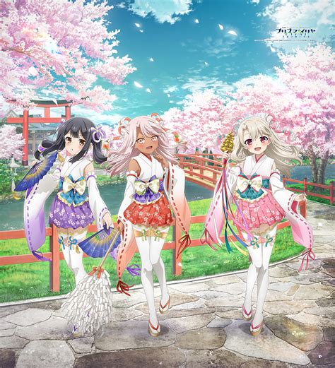 Illyasviel Von Einzbern Chloe Von Einzbern And Miyu Edelfelt Fate