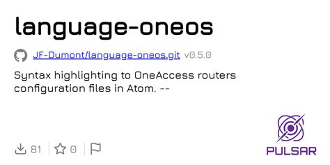 Language Oneos