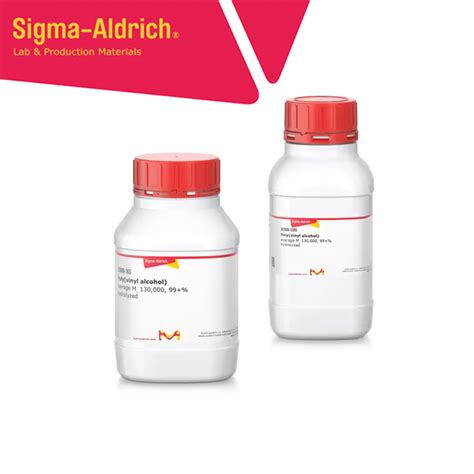Sigma Aldrich 563900 Polyvinyl Alcohol Average Mw 130000 99