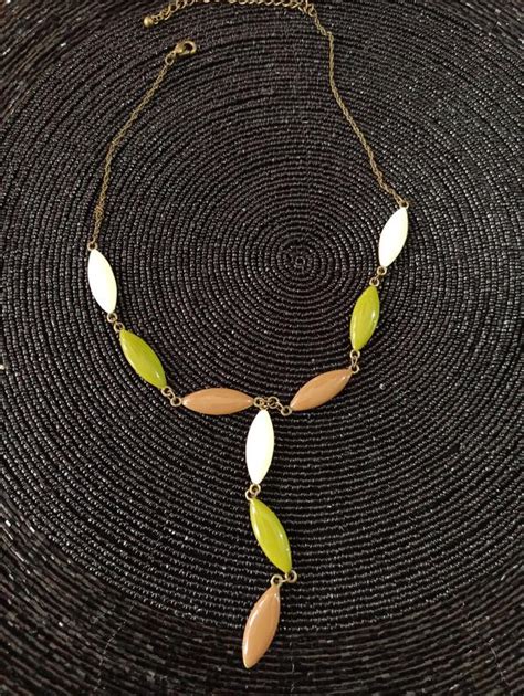 Колье емаль вінтаж — ціна 380 грн у каталозі Кольє і намиста Купити аксесуари за доступною ціною