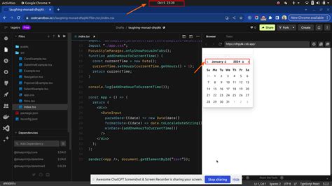 The Mindate Property Of Dateinput Not Working In Ideal Way During The