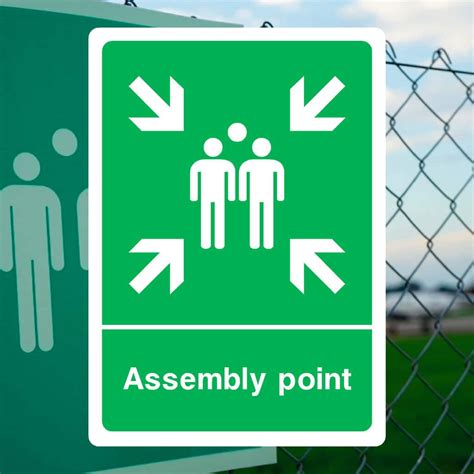 Assembly Point Sign Site Safety Signs Assembly Point Sign Site Safety Signs