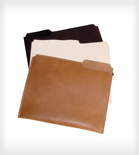 Stylish Leather Filing Folder Ipad Case