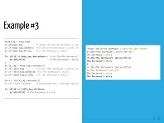 Python Beautiful Soup Bs PPT