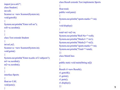 Session 6java Interfacesdetailsprogramspdf