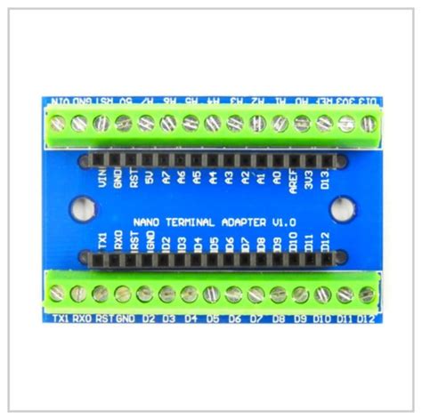 Arduino Nano Terminal Adapter Expansion Board Nano Io Shield Terminal