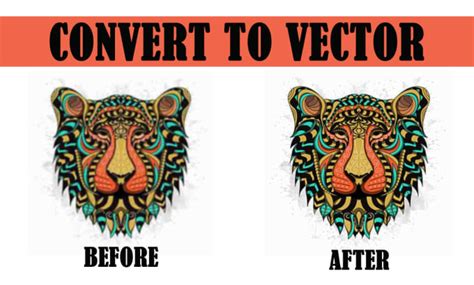 Do Vector Tracing Raster To Vector Conversion By Fatimaansari Fiverr