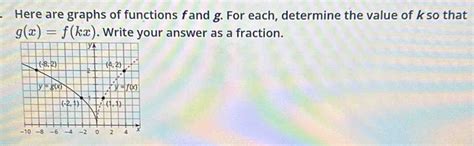 solved here are graphs of functions fand g for each determine the