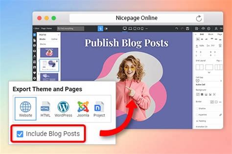 create awesome websites using 300 nicepage features