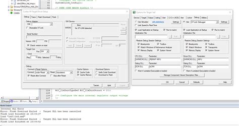 I Can Not Debug Stm32f407 Stmicroelectronics Community