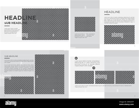 Editorial Layout For Photo Book Book Coffee Table Book Stock Vector Image And Art Alamy