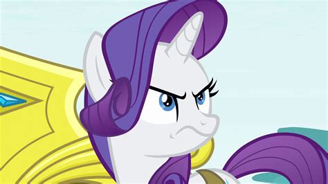 Rarity Angry Face