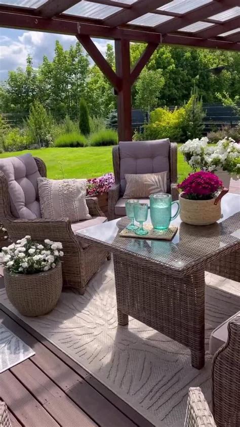 [Видео] «Вариант открытой террасы Терраса Дизайн открытой веранды