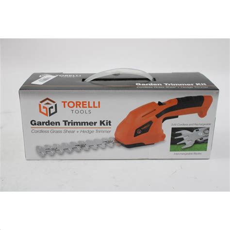 Torelli Tools Garden Trimmer Kit Property Room