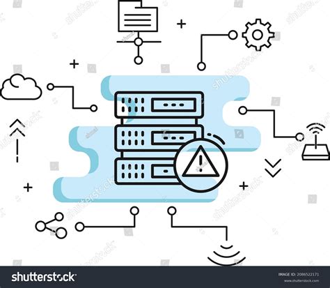 Dhcp Server Announce Alert Concept Network Stock Vector Royalty Free Shutterstock