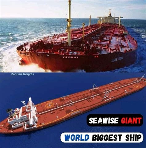 Transpress Nz Giant Oil Tanker The Seawise Giant
