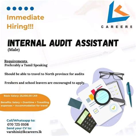 Sri Hari Varshini Pooja On Linkedin Wearehiring Auditintern Auditinternship Hiringimmediately