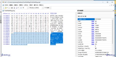 misc middle findhidemsg 题目解析 misc 青少年ctf论坛 青少年ctf初学者起源地 ctf技术论坛