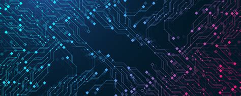 Futuristic Quantum Computer Processor Structure Vector Image