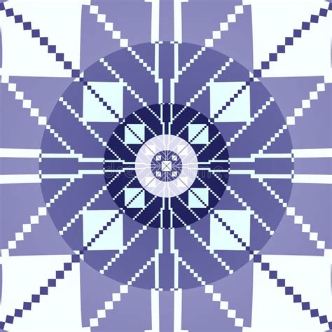 Abstract Science Fiction Futuristic Image Of Collider Particle Accelerator Stock Illustration