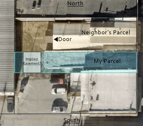 Is There An Implied Easement In This Situation R Legal