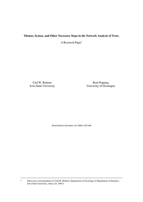 pdf themes syntax and other necessary steps in the network analysis