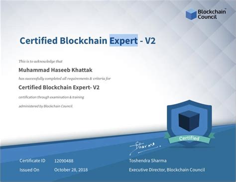 muhammad haseeb khattak on linkedin successfully completed certified