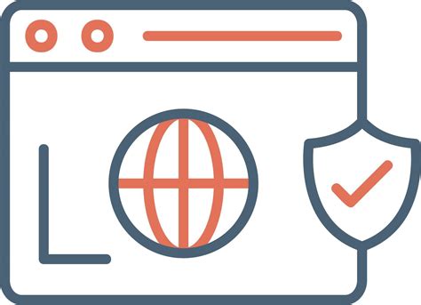Secure Browser Vector Icon 20388701 Vector Art At Vecteezy