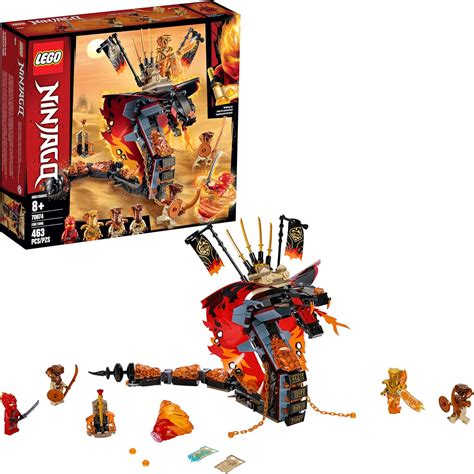 Lego Ninjago Fire Fang 70674 Snake Action Toy Building Set