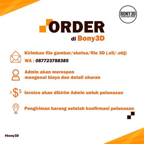 Jasa 3d Design Membuat Desain 3d Bony3d Design And 3d Printing