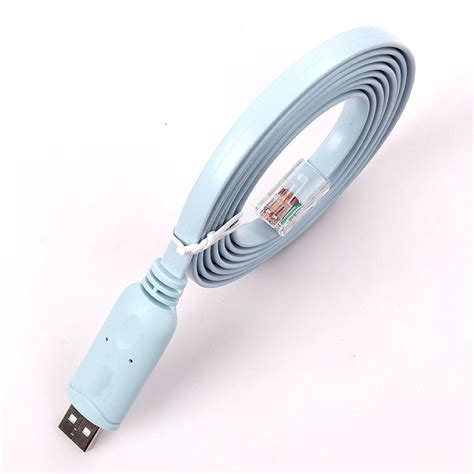 Ft M FTDI Chip USB To RJ Serial Console Cable For Routers Usb To Serial Converter And