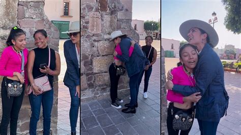 Natalia Jiménez se reúne con joven invidente y cumple su promesa tierno palomazo se hace