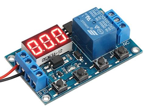Timer Relay Module To V Adjustable Timer Delay Timer Majju PK