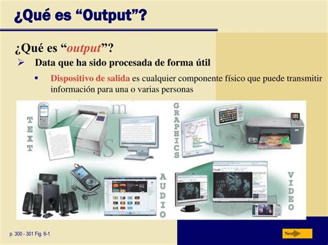 Ppt Cap Tulo Output Powerpoint Presentation Id