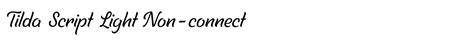 Tilda Script Font Webfont And Desktop Myfonts