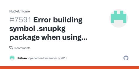 error building symbol snupkg package when using embedded license file