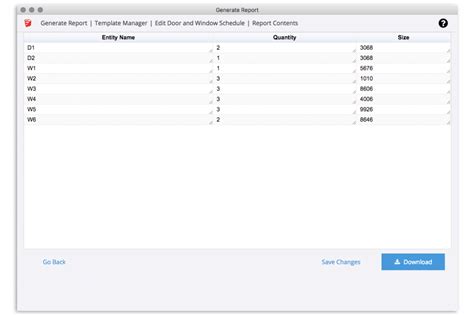 Making A Door And Window Schedule In Sketchup