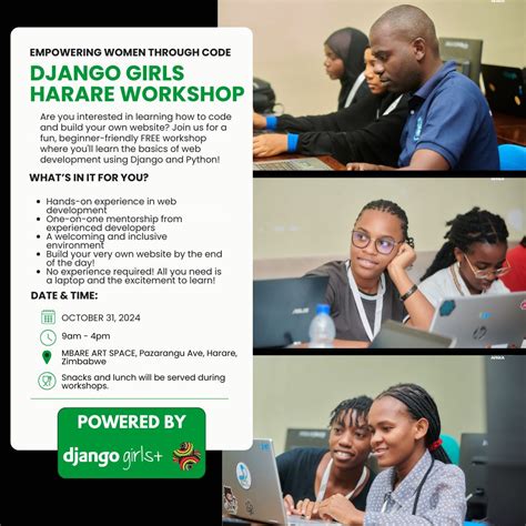 Pycon Zimbabwe On Linkedin Django Girls Harare Is Happening This